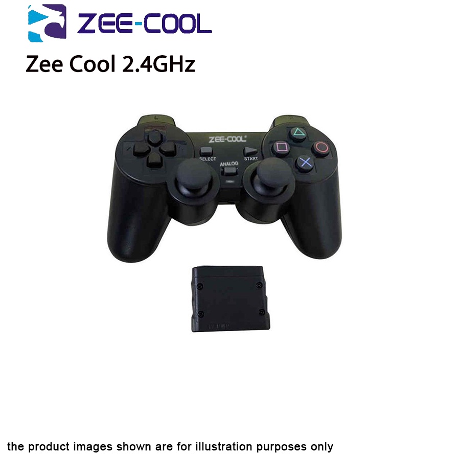 Zee Cool 2 4ghz Wireless Vibration Pc Usb Joystick Controller Shopee