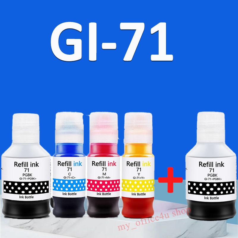 For Canon GI-71 Gi71 Gi-71 Gi 71 refill ink For G1020 G2020 G3020 G3060 ...