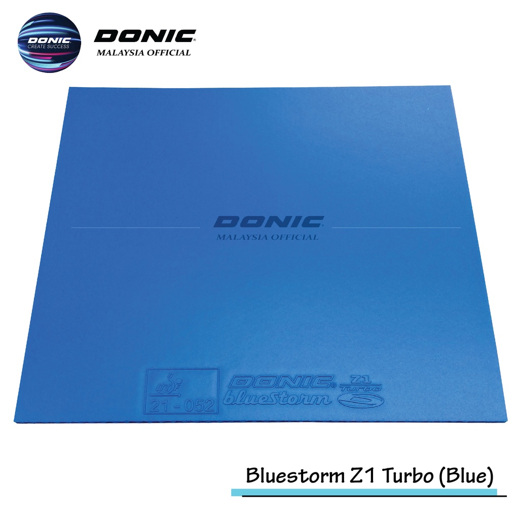 Donic Bluestorm Z1 Turbo Uncompromising Strong Powerhouse Table Tennis ...