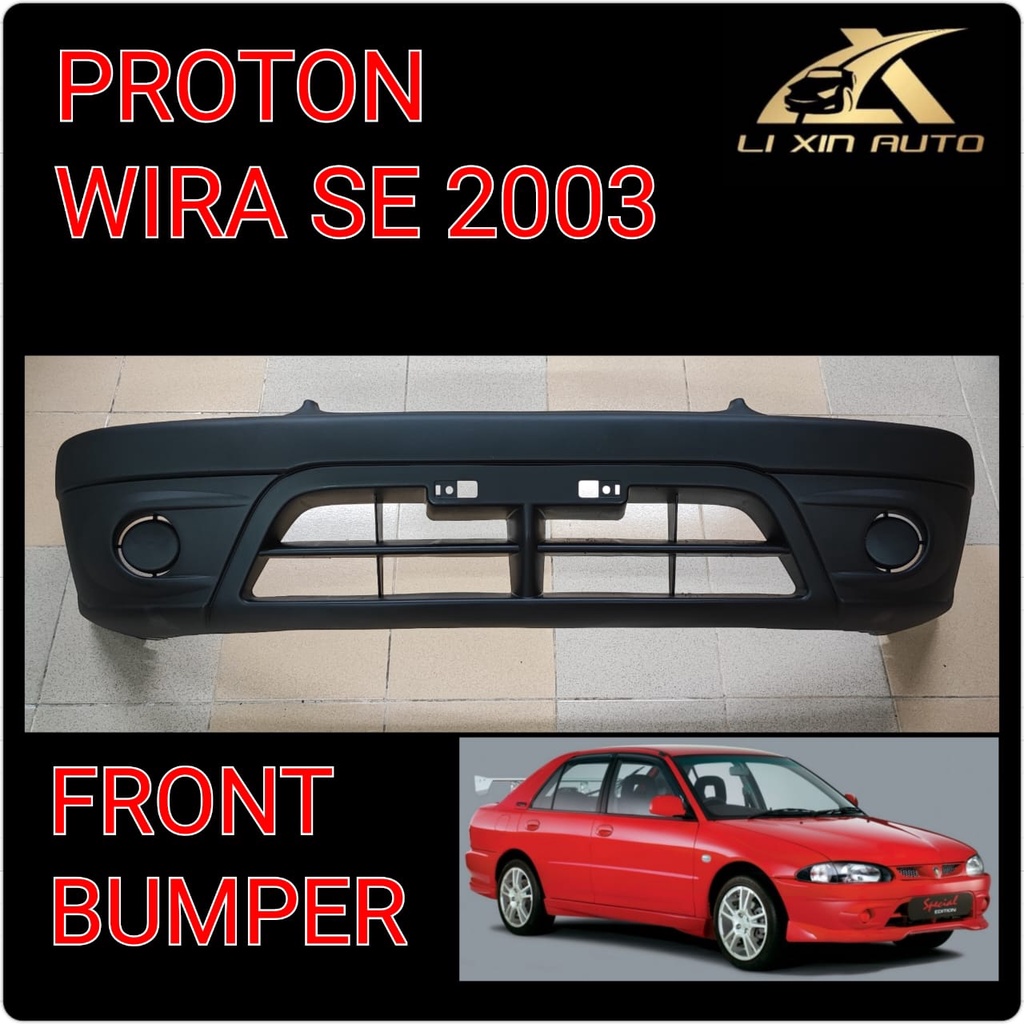 PROTON WIRA SE,ARENA 2003 FRONT BUMPER WITH LIP ( BUMPER DEPAN ...