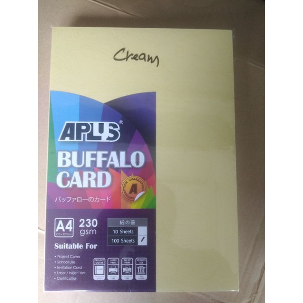 220gsm A4 Buffalo Card / Fancy Card (100s) | Shopee Malaysia
