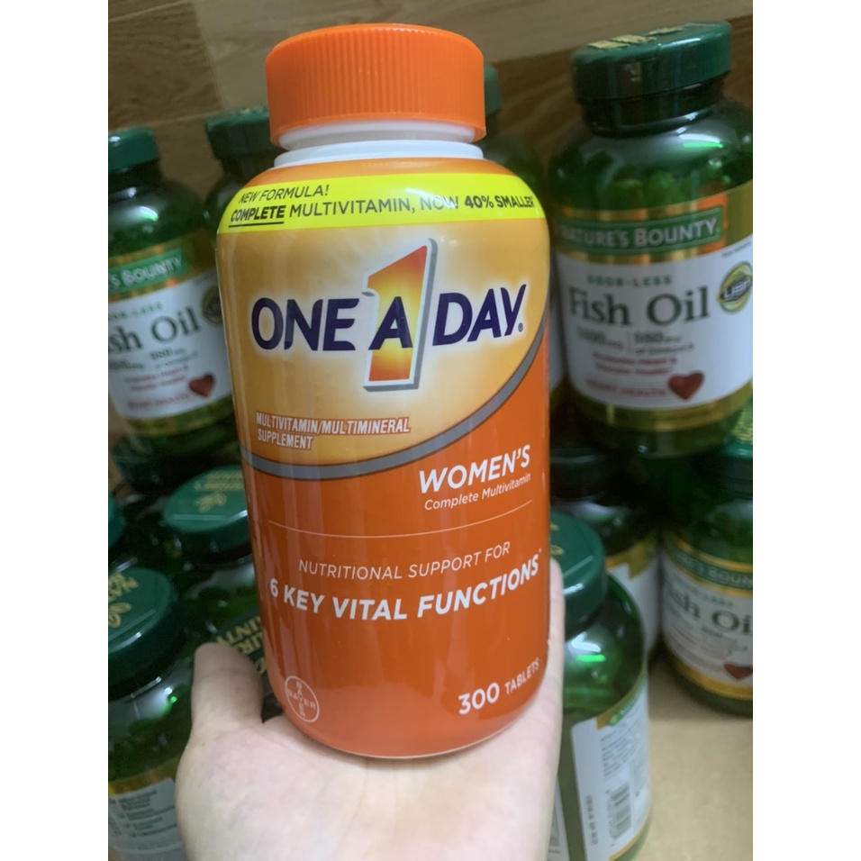 One a day multivitamin 300 tablets under 50 years old for men and women ...