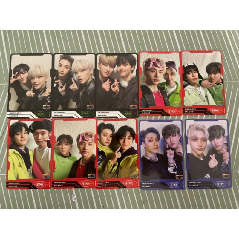 STRAY KIDS OFFICIAL ODDINARY UNIT PHOTOCARDS (read description ...