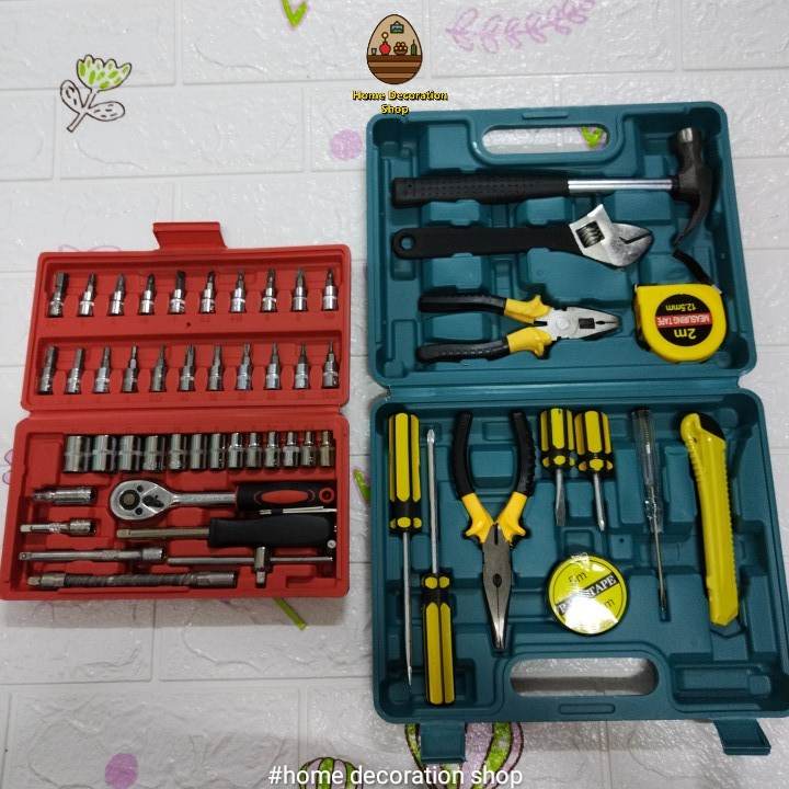 home DIY working tools full set workshop item tool repair / diy job ...
