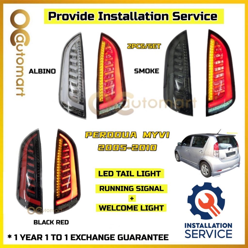 [Installation Provided] Perodua Myvi 2005 - 2010 Dynamic Albino LED ...