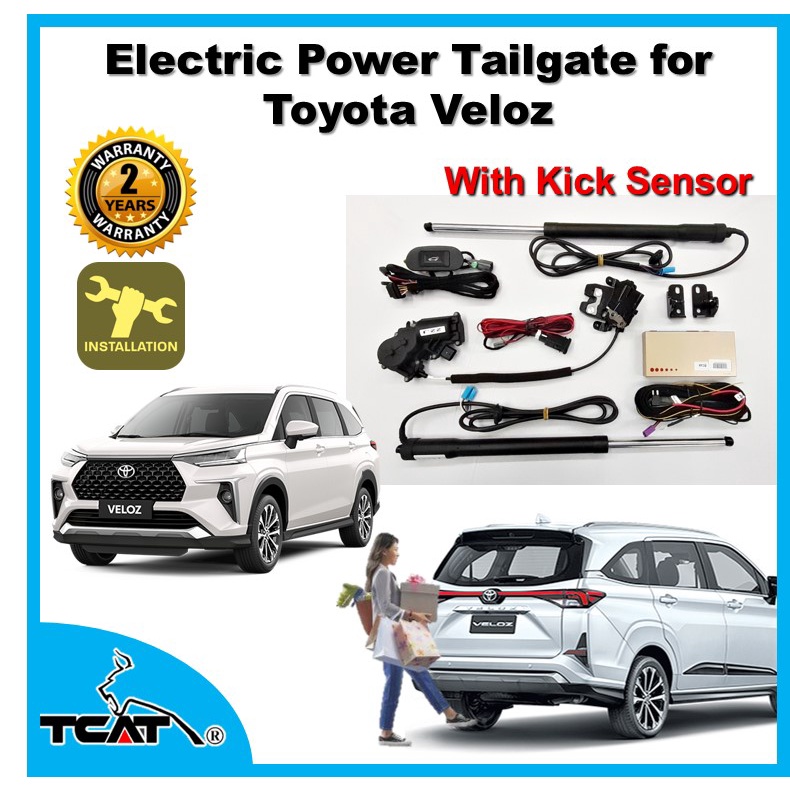 Toyota Veloz Electric Power Tailgate Powerboot with Kick Sensor / Foot ...