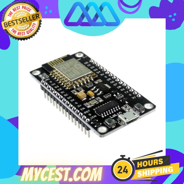 NodeMCU Lua V3 ESP8266 WIFI with CH340G | Shopee Malaysia