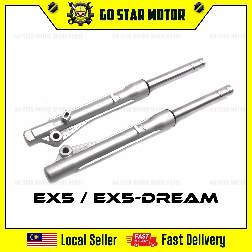 EX5HP HIGH POWER / EX5DREAM EX5 DREAM Front Fork Set Depan Absorber Set ...