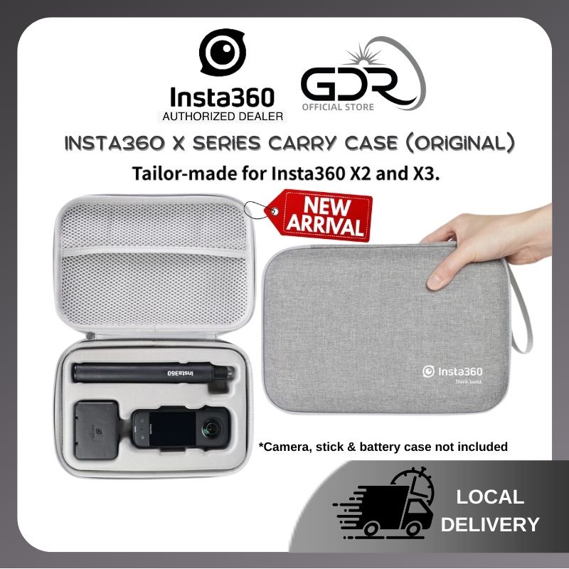 Insta360 X Series Carry Case For Insta360 X3 Insta360 ONE X2 / Insta360 ...