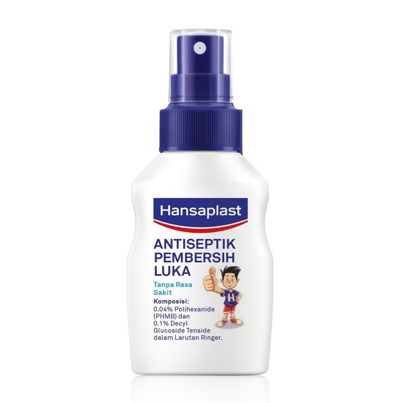 Hansaplast Wound Spray Antiseptic - Painless Wound Cleanser/Hansaplast ...