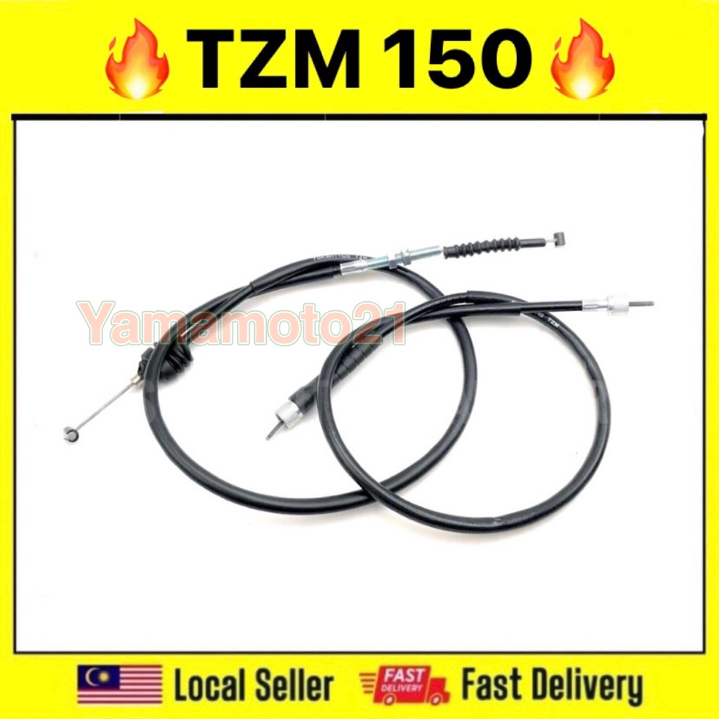 YAMAHA TZM150 TZM 150 CABLE SPEED METER / THROTTLE / CLUTCH / CHOKE ...