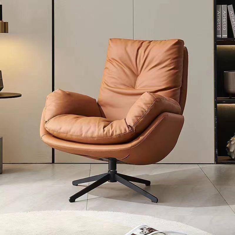 Sofa chair living room light luxury lunch break sofa chair swivel ...