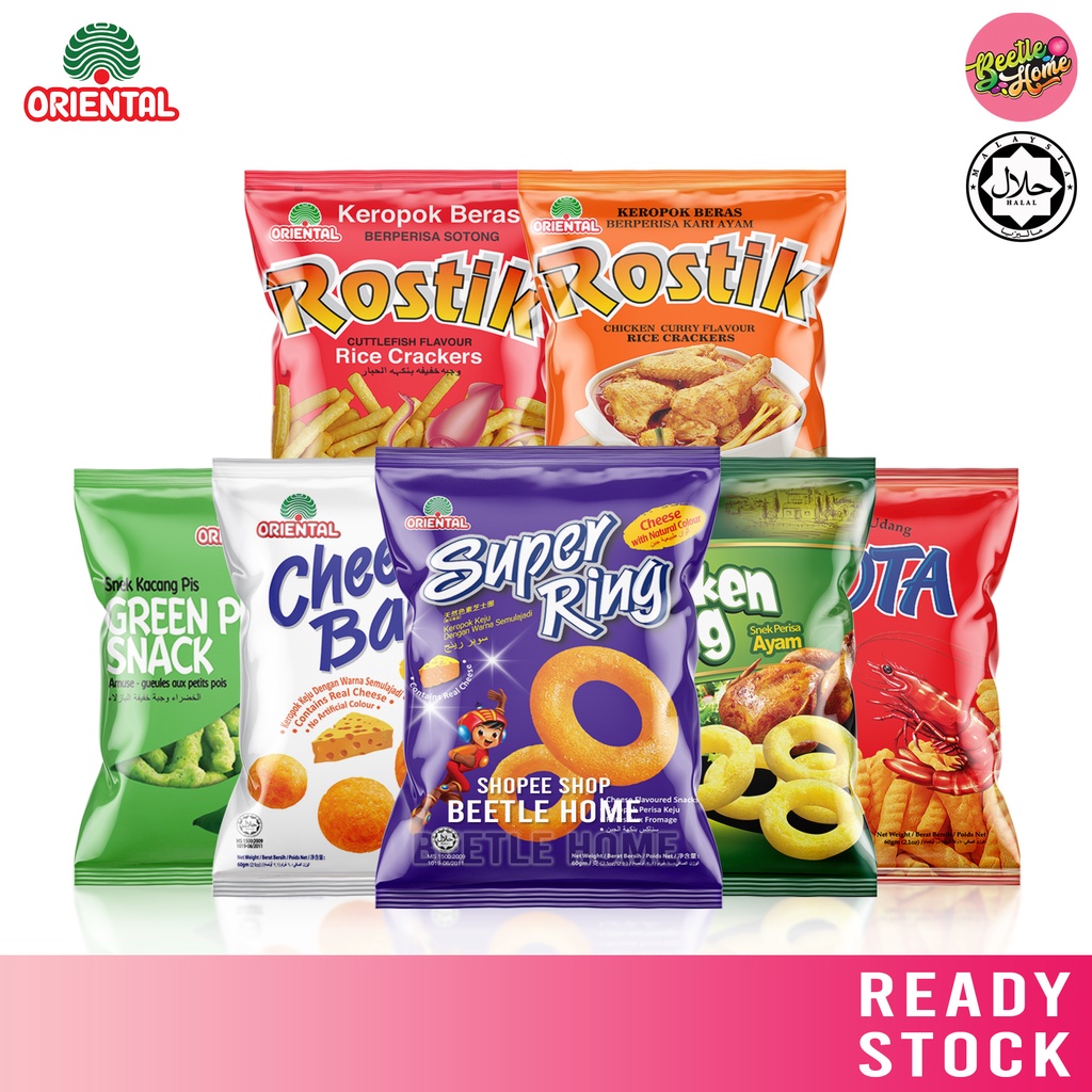 Oriental Super Ring Rota Rostik Chicken Ring Cheese Ball Green Pea ...