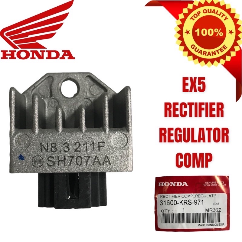 HONDA EX5 DREAM EX5 CLASS EX5 HP WAVE 100 WAVE100 RECTIFIER REGULATOR ...
