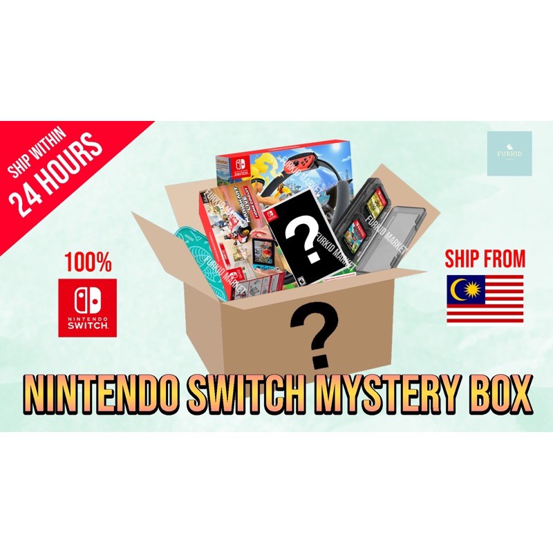 【READY STOCK‼️】NINTENDO SWITCH MYSTERY BOX 任天堂盲盒 | Shopee Malaysia