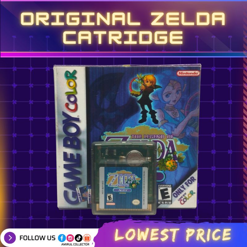 RARE Original Zelda Nintendo Gameboy Catridge | Shopee Malaysia
