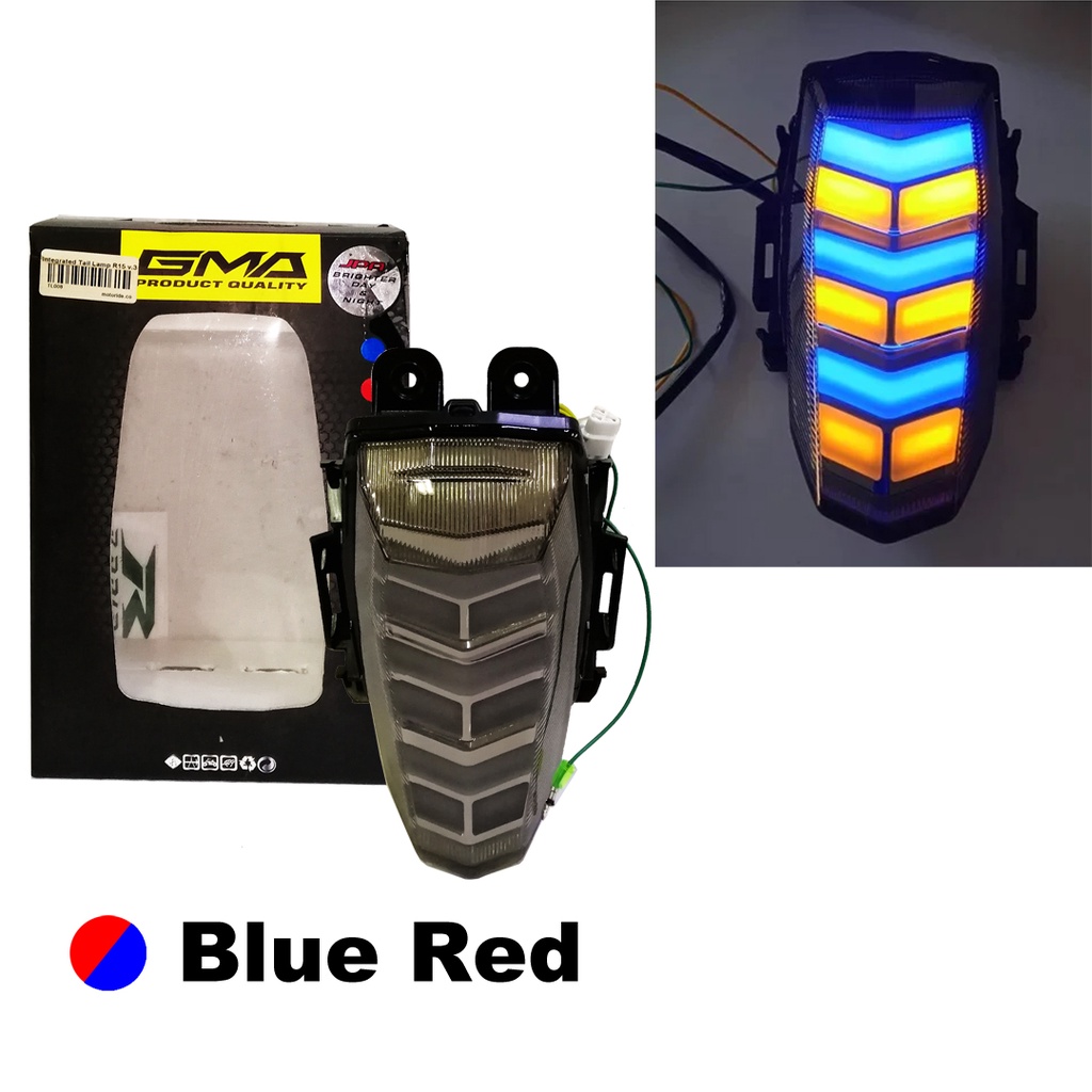 Yamaha R15 V3 Integrated LED Tail Lamp Tail Light Turn Signal GMA ...