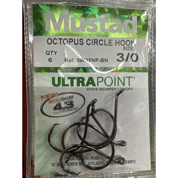 MUSTAD OCTOPUS CIRCLE HOOK 🔥 | Shopee Malaysia