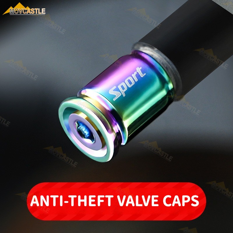 4 Pieces Car Tire Anti-Theft valve cap Anti-Theft Tyre Cap Anti ...