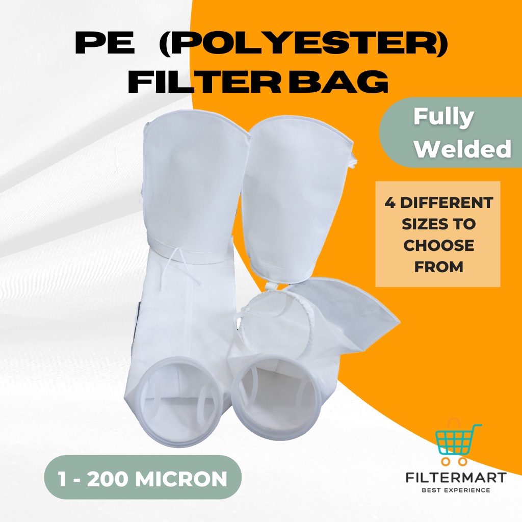[READY STOCK] PE POLYESTER FELT LIQUID FILTER BAG LIQUID FILTRATION ...