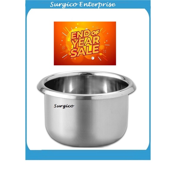 GALLIPOT 8 OZ STAINLESS STEEL MEDICAL USE | Shopee Malaysia
