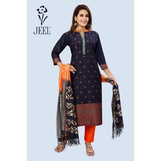 JEEL BANARASI READY MADE SUIT | Shopee Malaysia