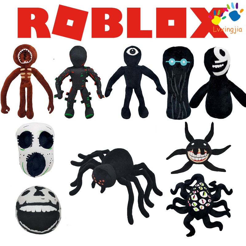 Roblox Rainbow Friends Stuffed Plush Toy Doors Horror Screech Glitch ...