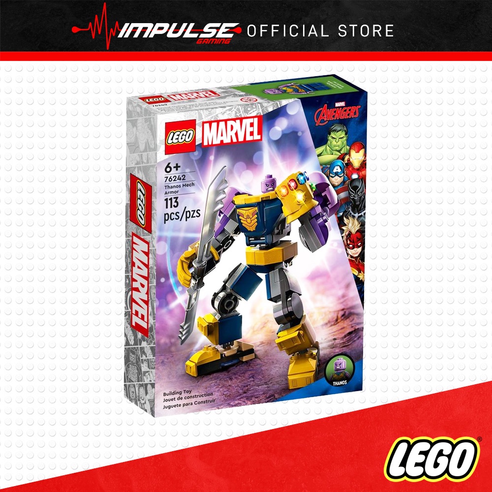 LEGO 76242 Marvel Super Heroes - Thanos Mech Armor | Shopee Malaysia