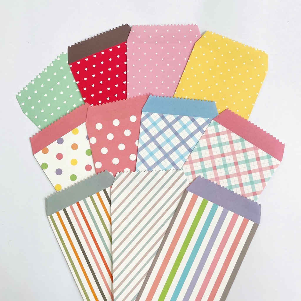 Envelope - Love Heart Polka Dots Pink - Deco Paper Letter Mail Post ...