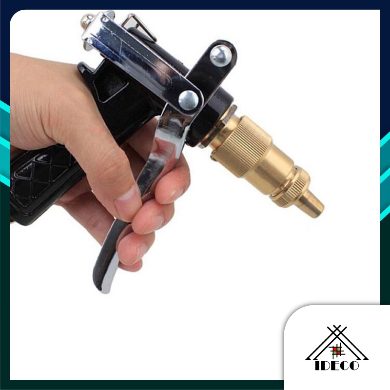 iDECO High Pressure Brass Body Water Sprayer Gun Car Wash Water Gun ...
