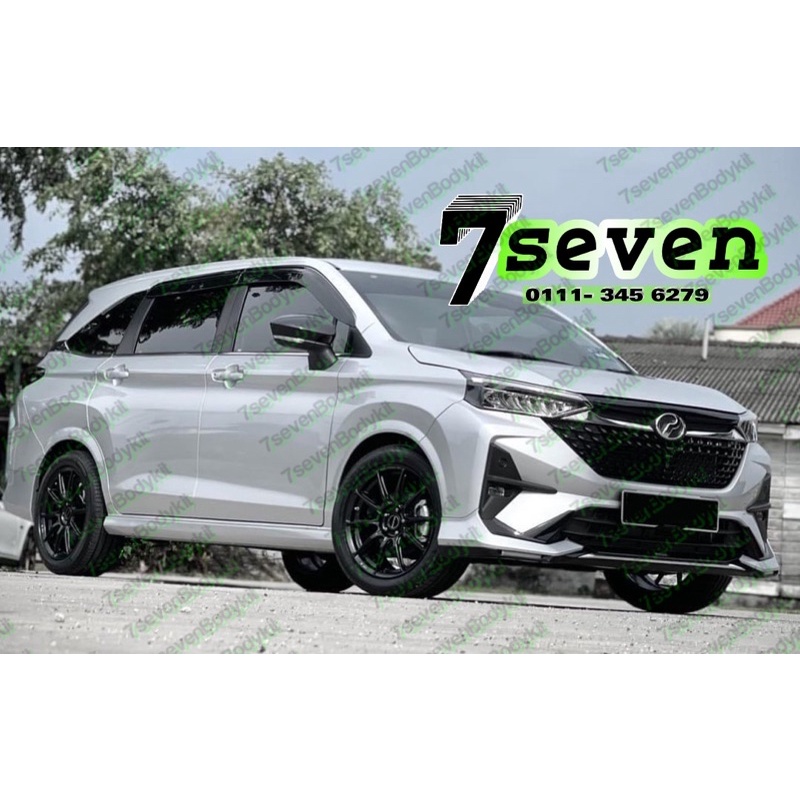 Perodua Alza 2022 2023 Bodykit Gear Up + Spoiler Gear Up (2K Paint ...