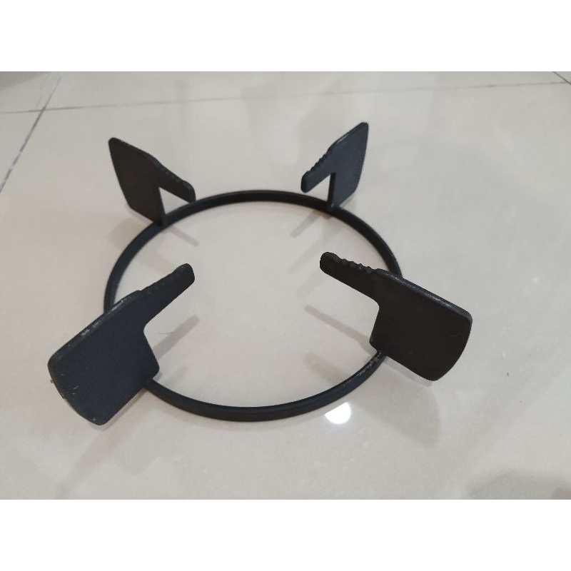 Dapur gas stove kitchen heavy duty cast iron kuali wok stand | Shopee ...