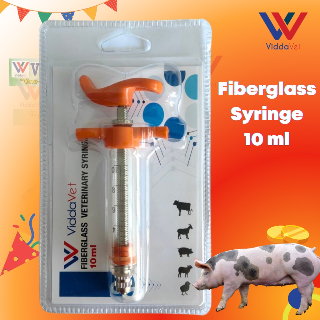 10 ml syringe for pig Viddapet 10ml syringe 10cc for pigs Viddapet 10 ...