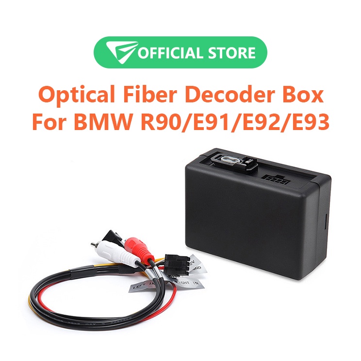Eonon Optical Fiber Decoder Box Designed for BMW E90/E91/E92/E93 A0581 ...