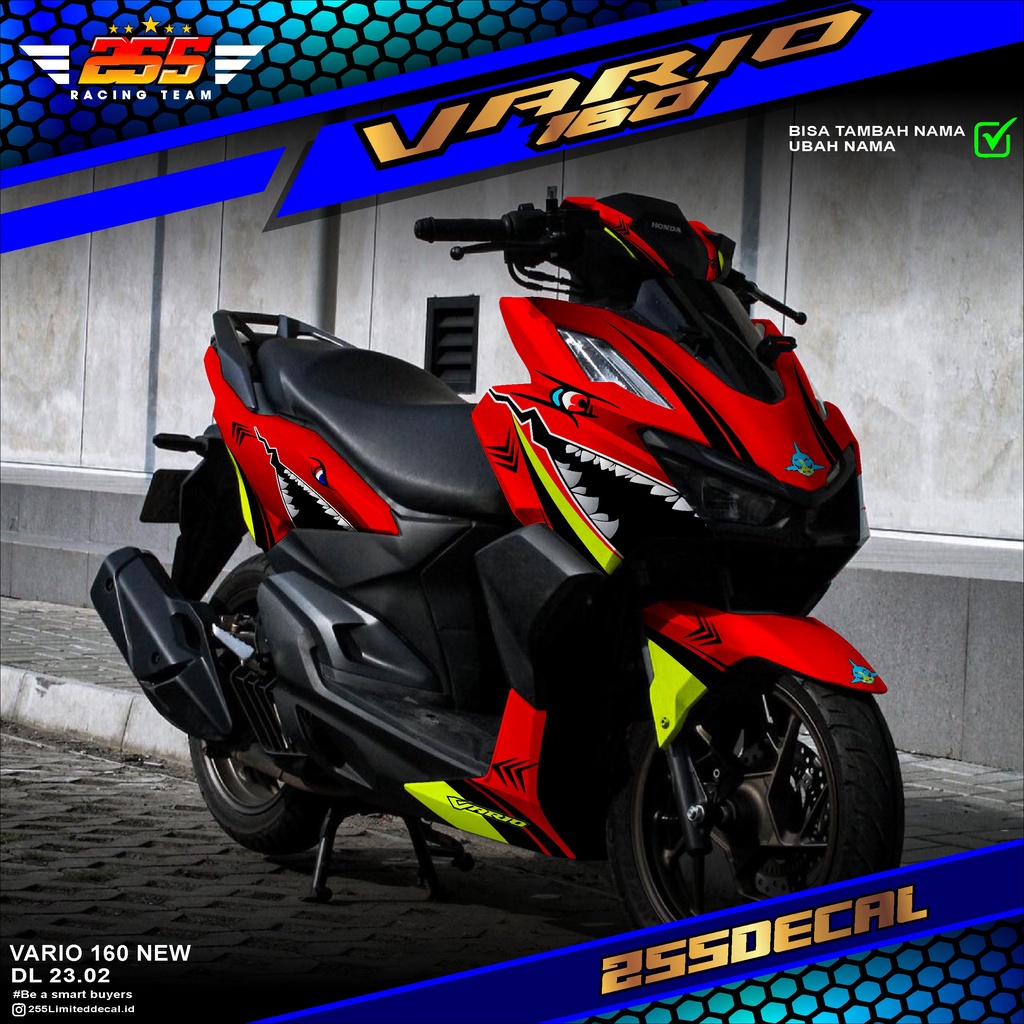 Decal Sticker Honda Vario New 160 Fullbody 2022 - Dekal Sticker All New ...