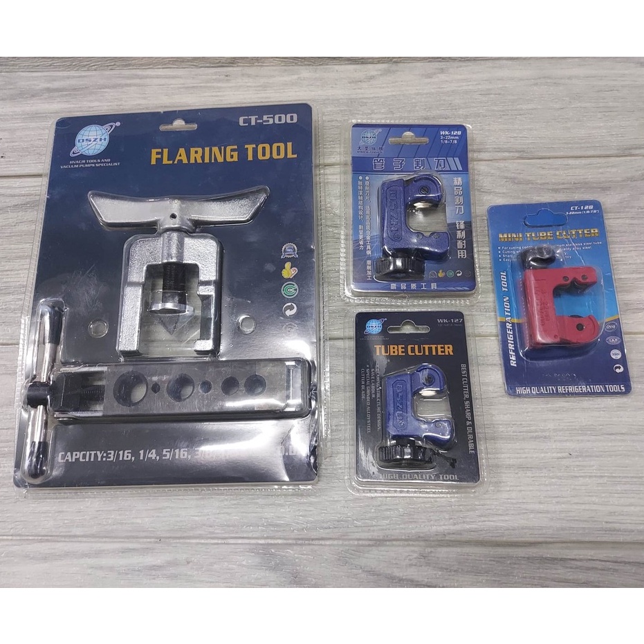 COPPER TUBE FLARING TOOL CT500 / TUBE CUTTER CT128 INSTALL AIRCOND ALAT POTONG COPPER /MEMASANG ...