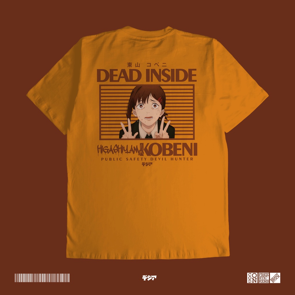 Kobeni Higashiyama Chainsaw Man Denji Power Aki Makima Waifu T-Shirt ...