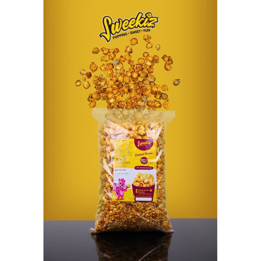 [OFFICIAL HQ] Popcorn Karamel/Caramel Sweekiz 500gm XL fully coated ...