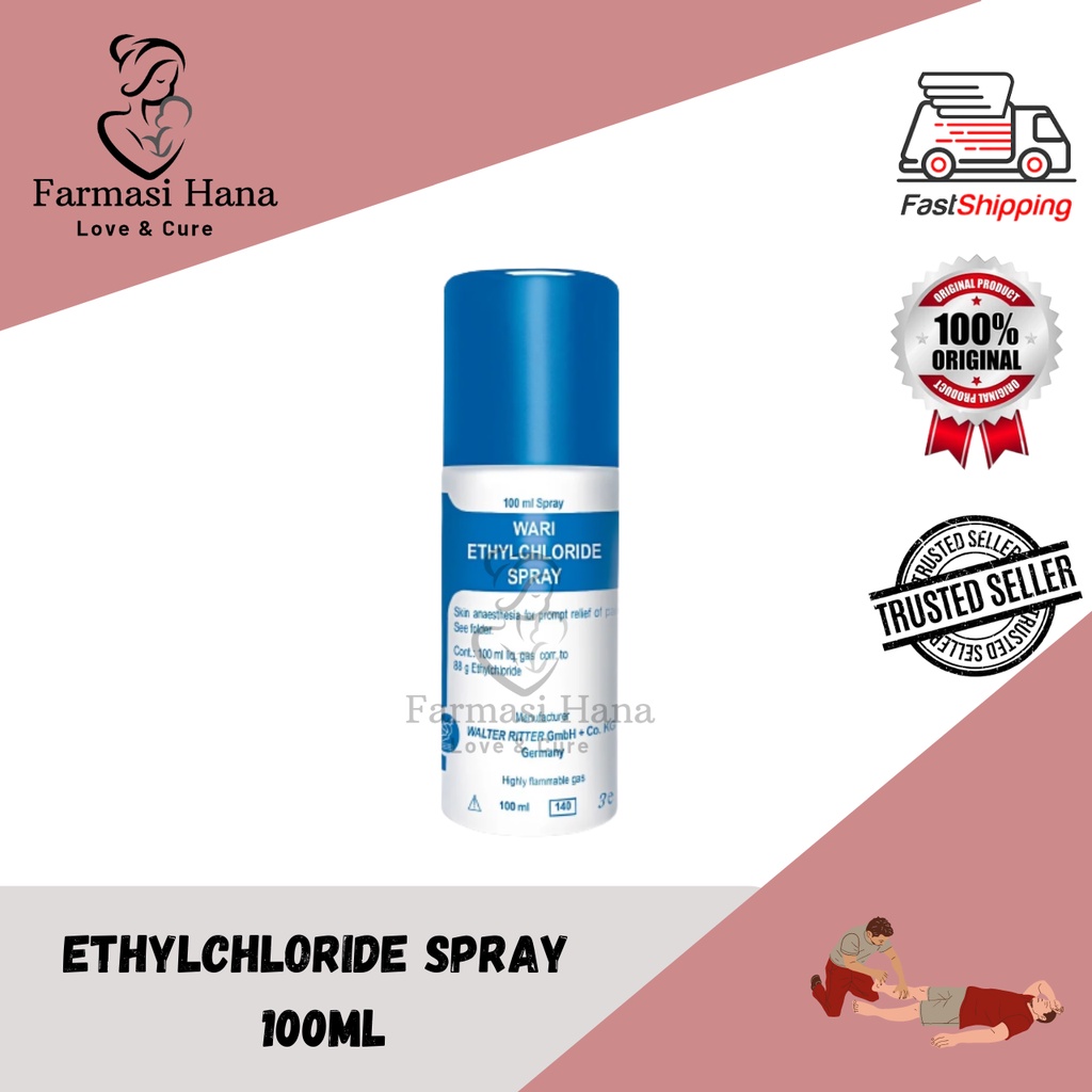 Ethylchloride Spray 100ML (Spray Untuk Tahan Sakit) | Shopee Malaysia
