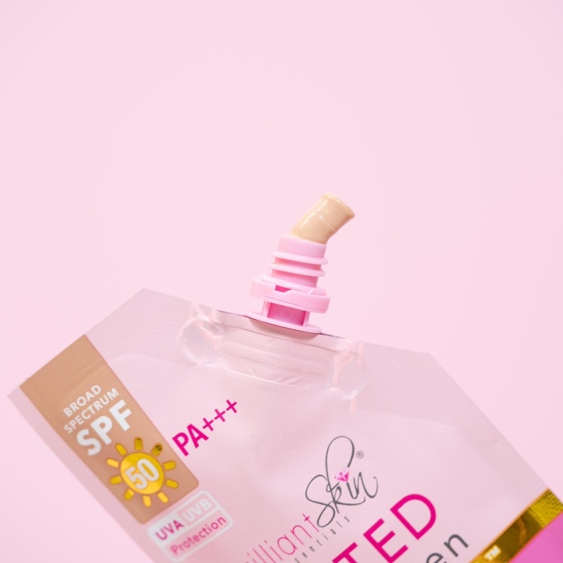 Brilliant Tinted Sunscreen Spf50 PA+++ 20g | Shopee Malaysia