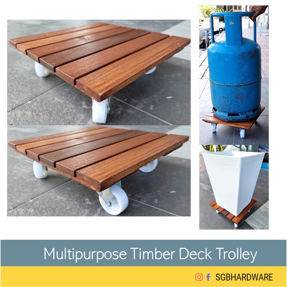 Multipurpose Timber Deck Trolley / Gas Tank Trolley / Pot Trolley ...