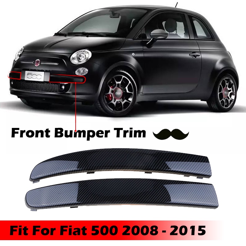 Car Front Bumper Lower Trim Moulding Anti-collision Strip Fit For Fiat ...