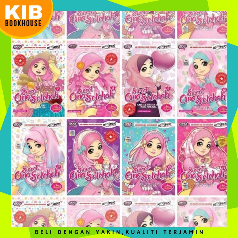 Komik Ana Muslim Kompilasi Siri Sweet Ana Solehah (Siri 1-15) Buku ...