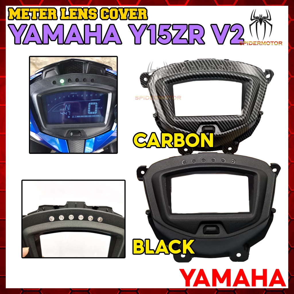 METER LENS YAMAHA Y15 V1 V2 Y15ZR METER COVER METER CERMIN TINTED ...