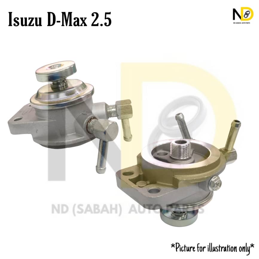 ISUZU D-MAX 2.5 DIESEL FUEL FILTER PRIMER PUMP / HAND PUMP (8MM PIPE ...
