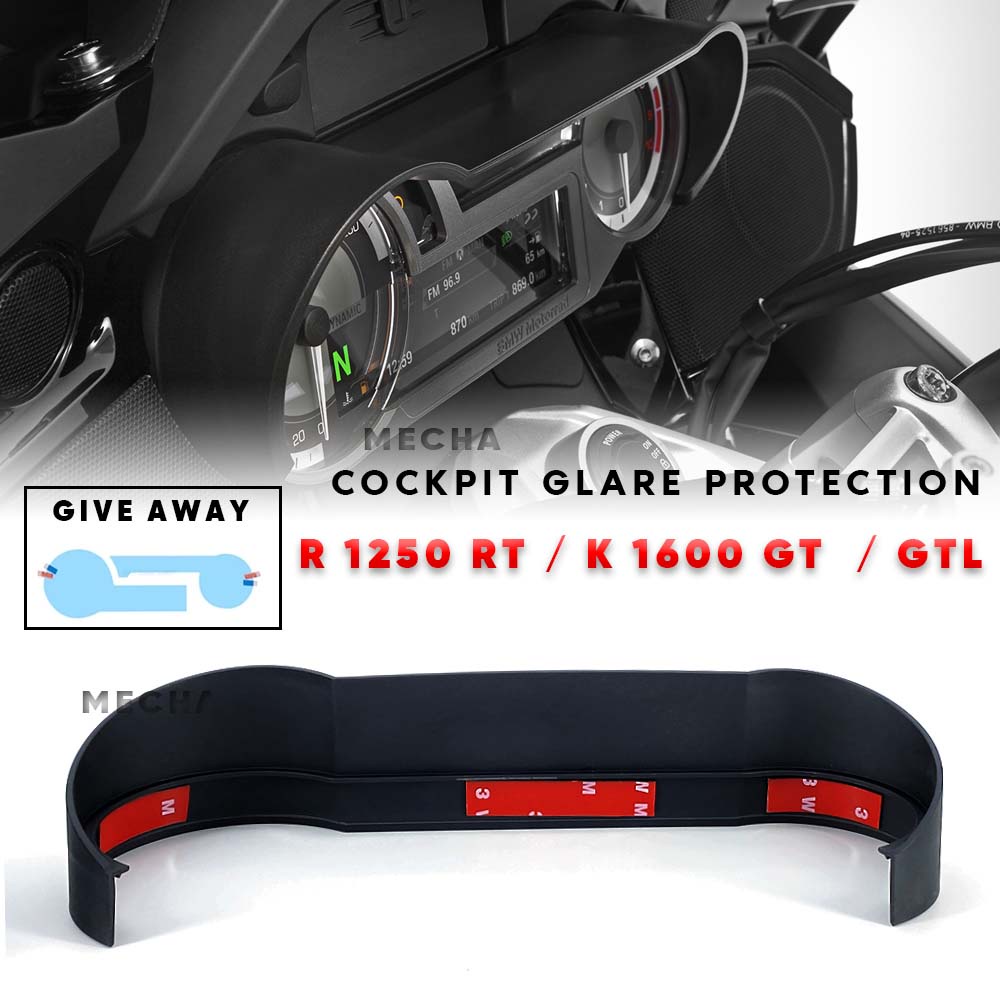 cockpit glare protection For BMW R1250RT R1200RT K1600 B GT GTL K1600GT ...