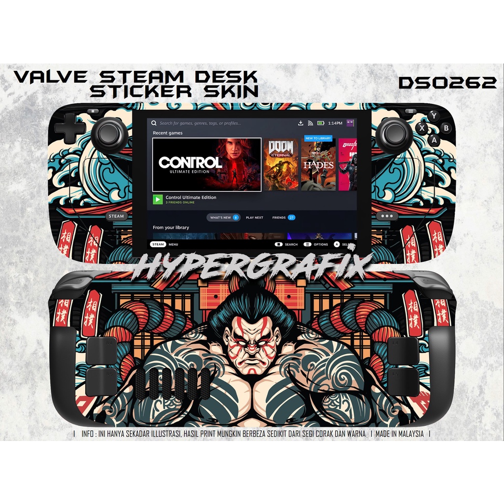Steam Deck Sticker Skin 262 | Shopee Malaysia