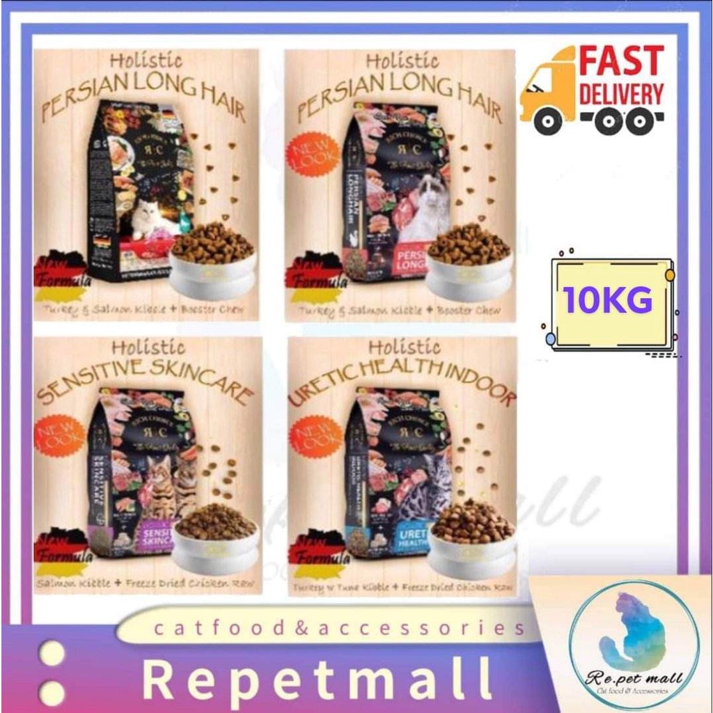 Rich Choice 10KG Original Pack Holistic(Uretic Health Indoor/ Sensitive ...