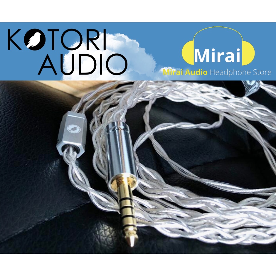 Kotori Audio Sigma SPC Silver Plated Copper Upgrade Cable 2.5 3.5 4.4 ...