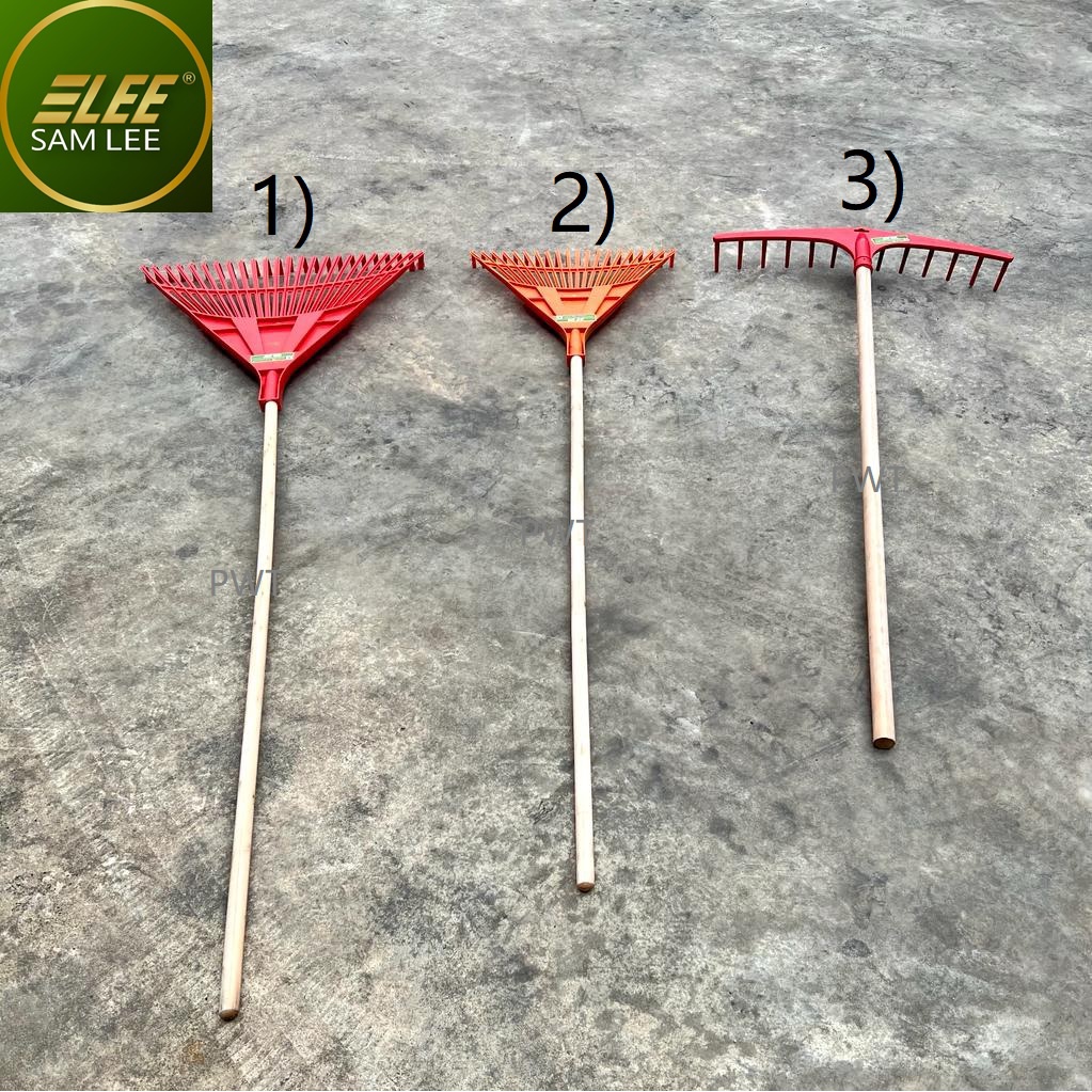 SAMLEE Hero garden rake 13T/20T/24T Heavy Duty Nail/Plastic Gardening ...